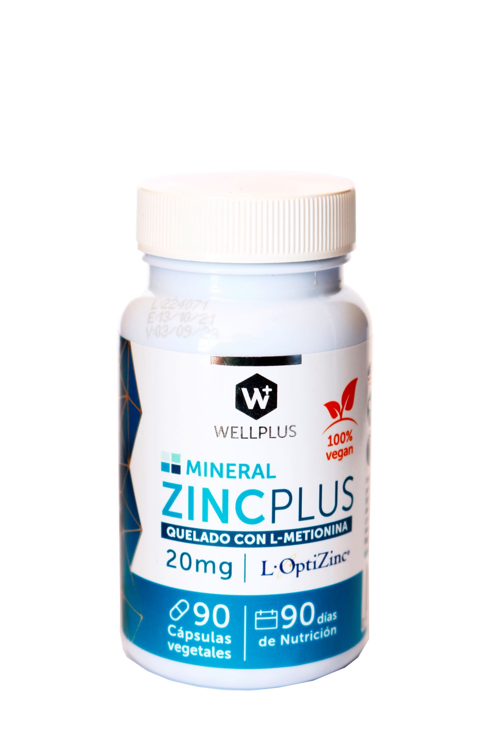 ZincPlus (90 cápsulas) - Vitaminas y Minerales - New – Cata La Nutri